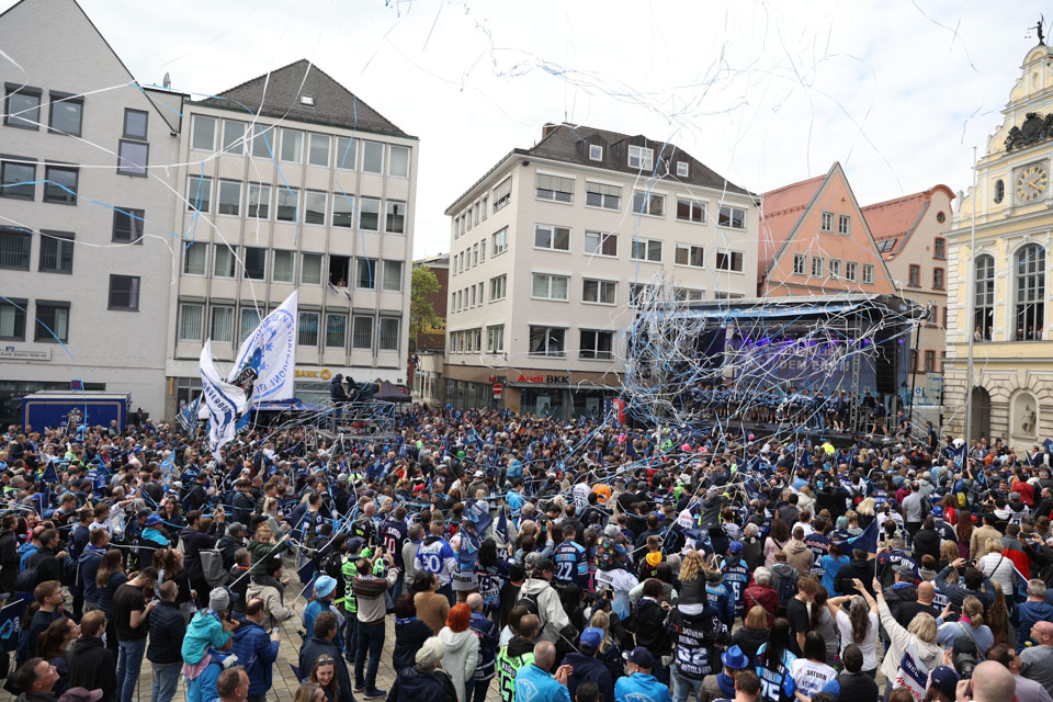 Vizemeister auf dem Rathausplatz