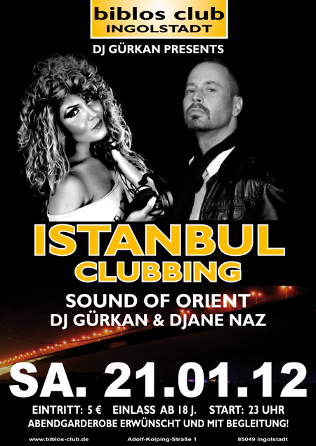 ISTANBUL CLUBBING ★☆★ | Samstag, 21.01.2012 - 23:00 Uhr | BIBLOS ...