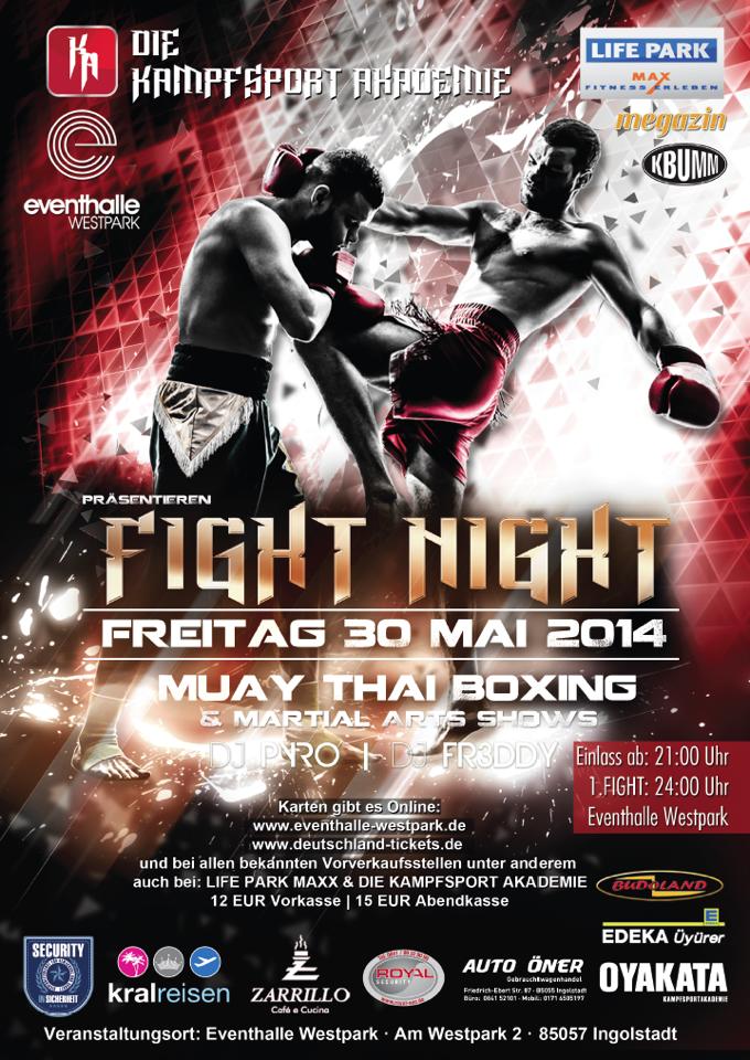 FIGHT NIGHT "Muay Thai Boxing" feat. DJ PYRO & DJ FR3DDY | Freitag, 30. ...