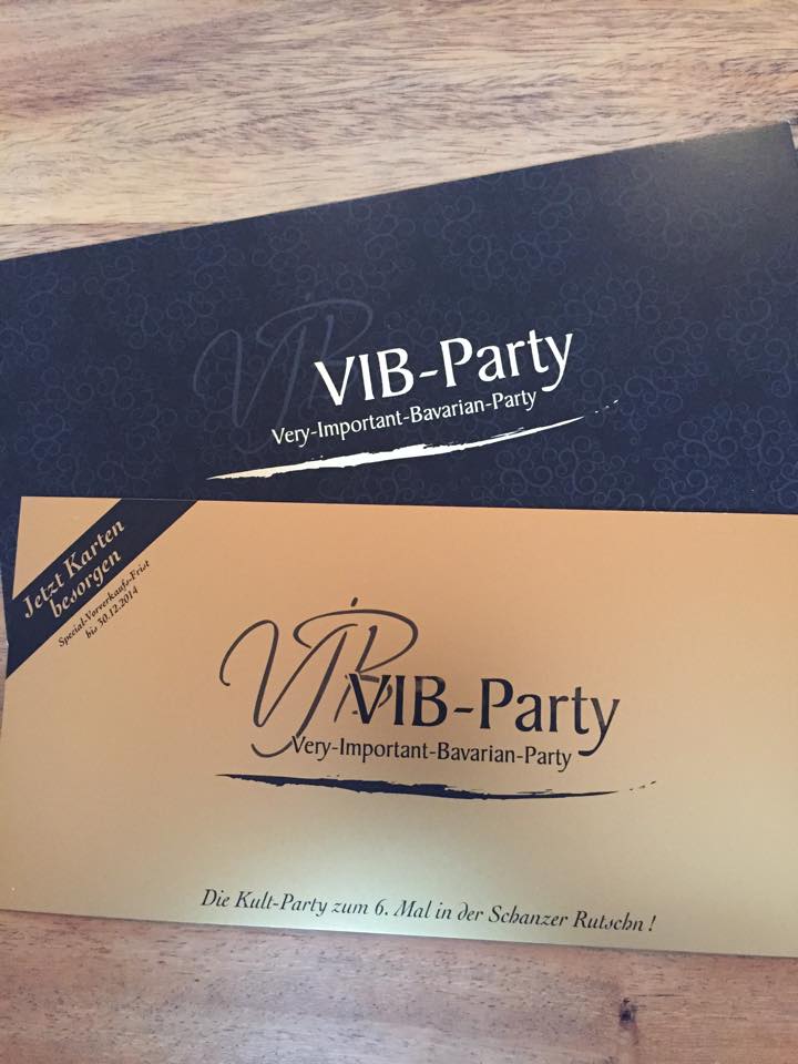 VIB Party 2015 | Montag, 16.03.2015 - 19:00 Uhr | Schanzer Rutschn ...
