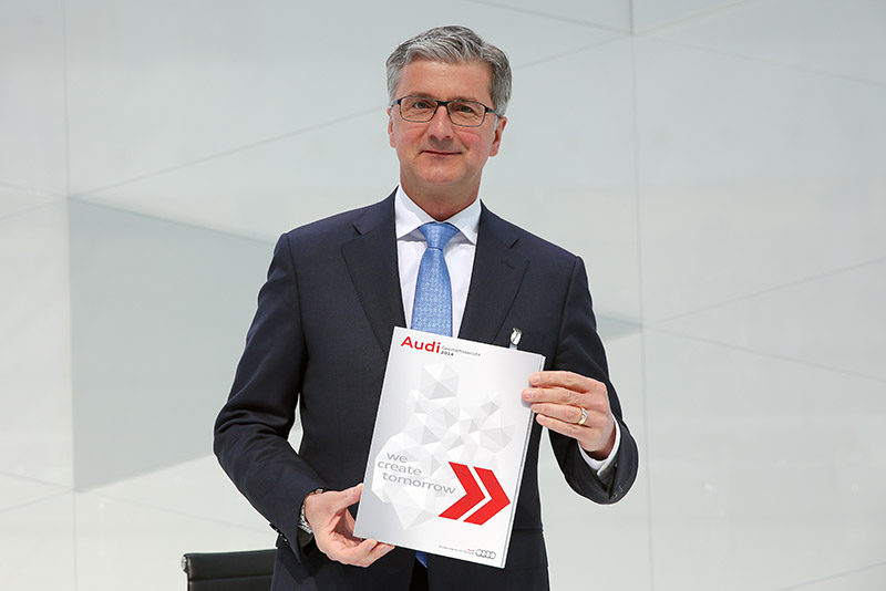 Audi Jahrespressekonferenz 2015 | Dienstag, 10.03.2015 | Ingolstadt